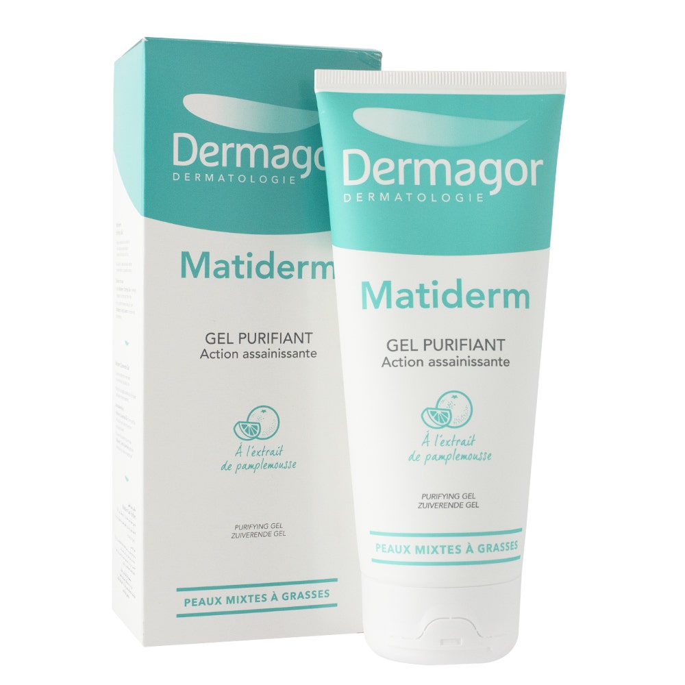 Dermagor Matiderm Purifying and Sanitizing Gel With Grapefruit Extract ...