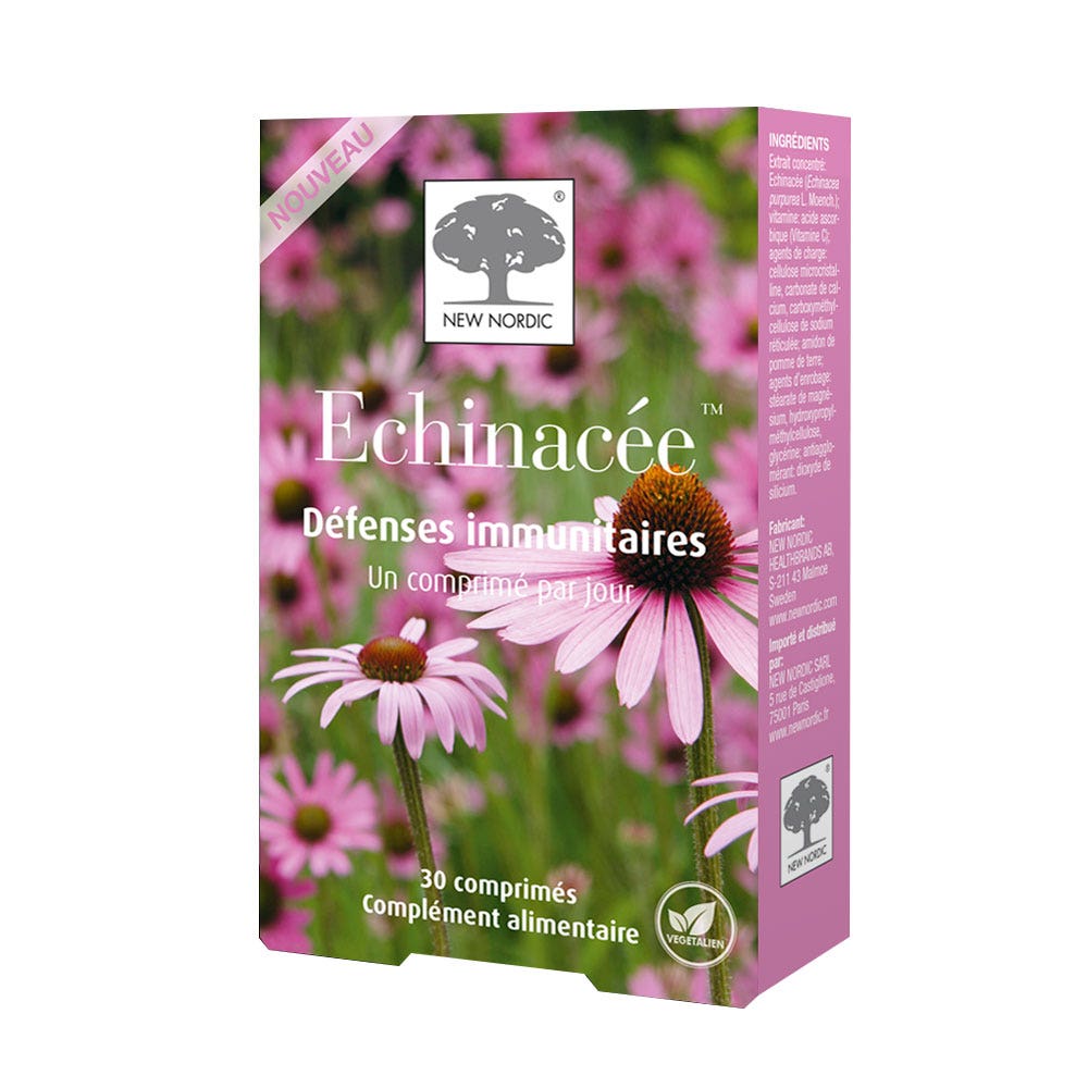 New Nordic Echinacea 30 Immune Defence Tablets - Easypara