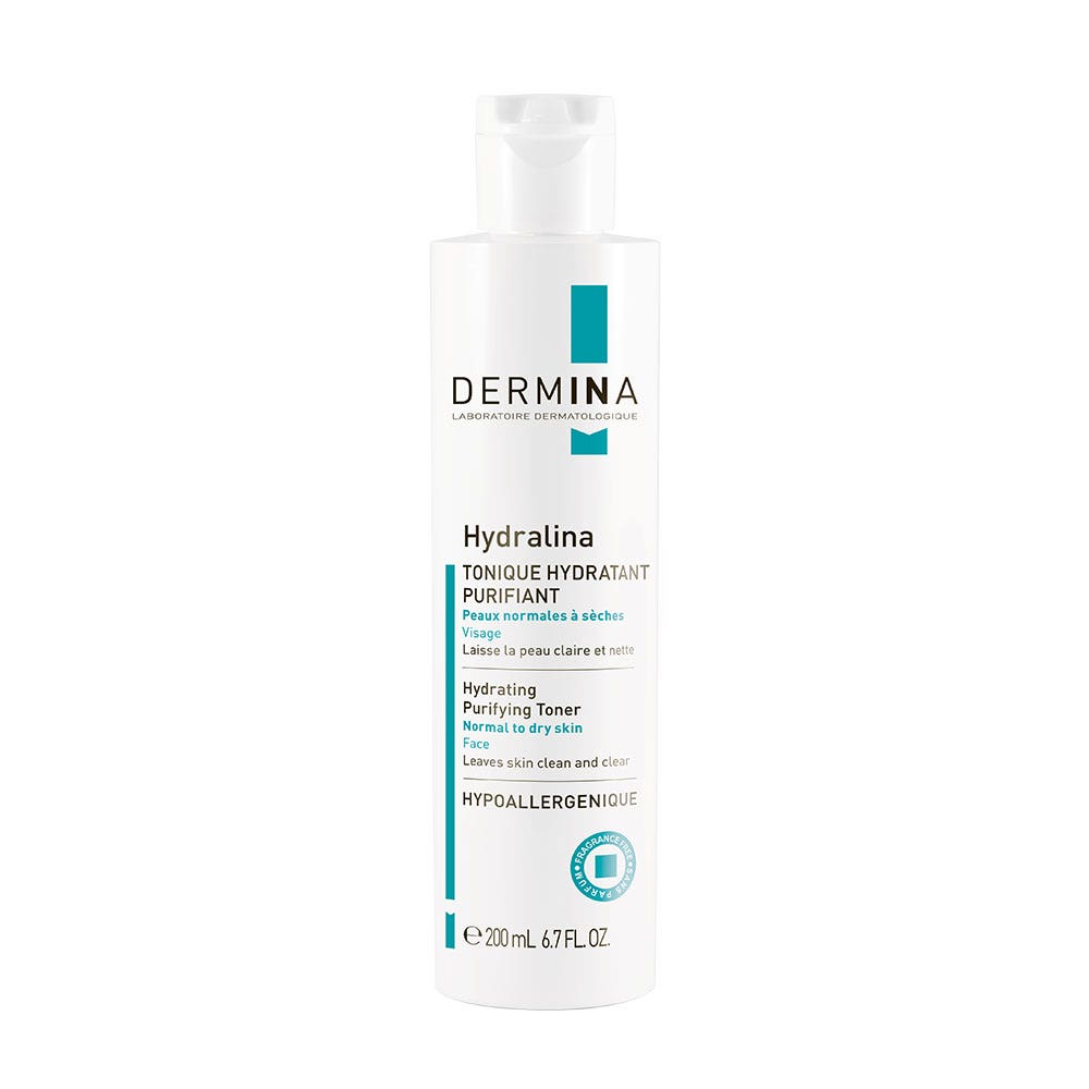 Dermina Hydrating Purifying Toner Normal To Dry Skina 200ml - Easypara