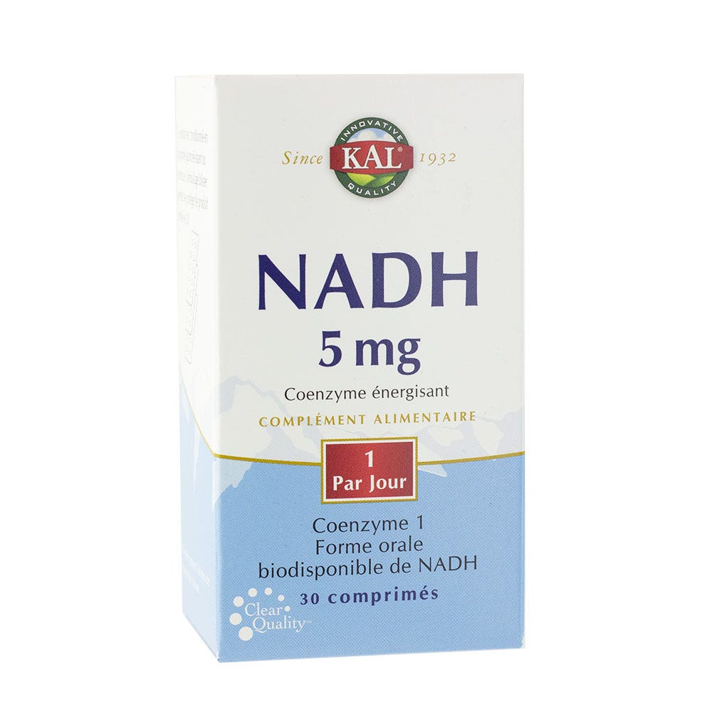 Solaray Nadh 30 Coenzyme Energising Tablets 5mg - Easypara