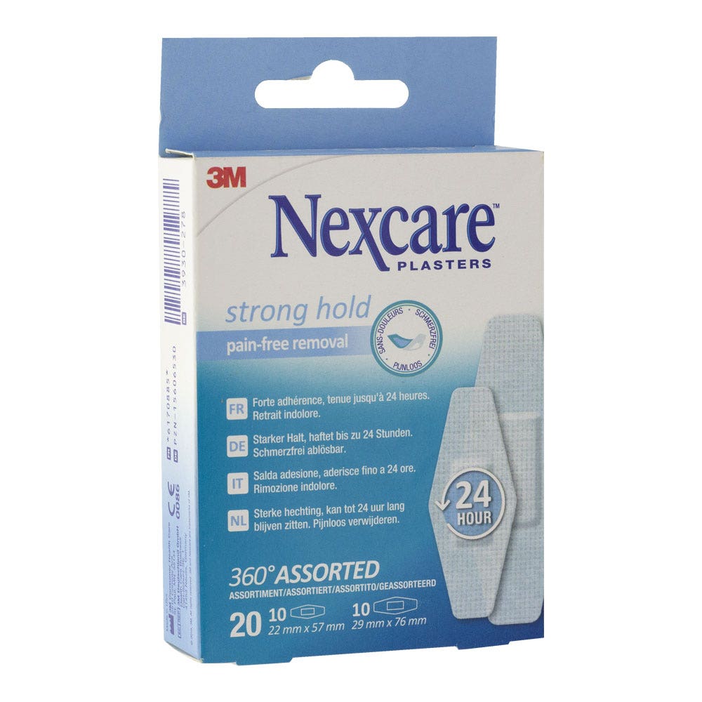 Nexcare Plasters assortment Stronger X20 - Easypara