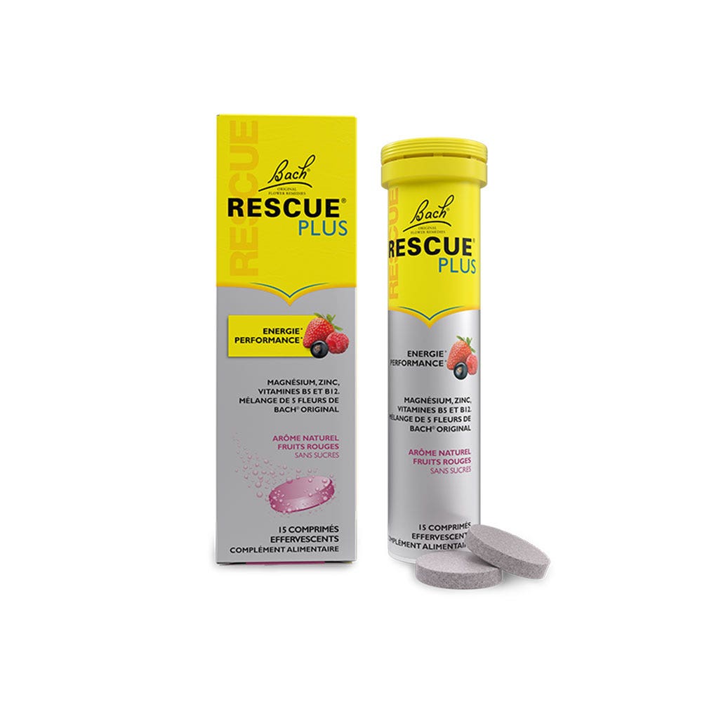 Rescue Bach Plus Effervescent Tablets X 15 - Easypara