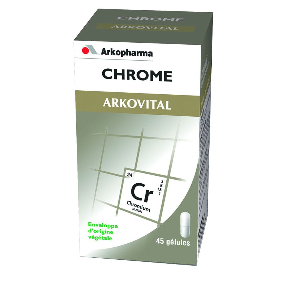 Arkopharma Arkovital Chromium 45 Capsules - Easypara
