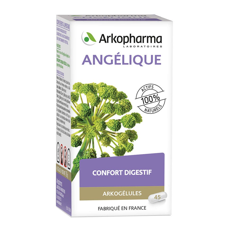 Arkopharma Arkogelules Angelica 45 Capsules Digestive Comfort - Easypara