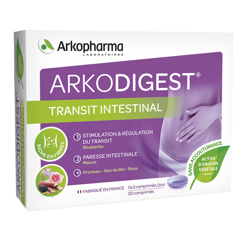 Arkopharma Transit X 30 Tablets - Easypara