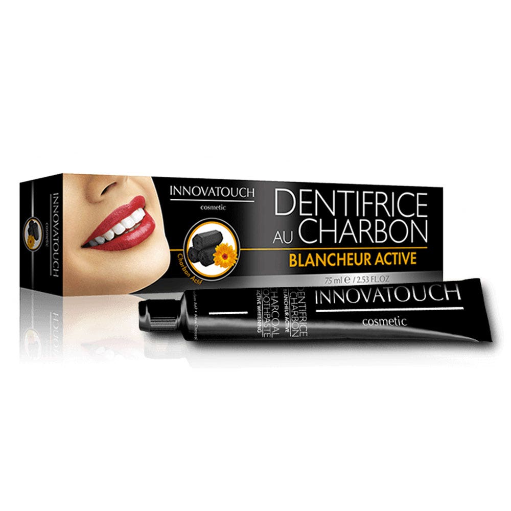 Innovatouch Active Whitening Charcoal Toothpaste 75ml - Easypara