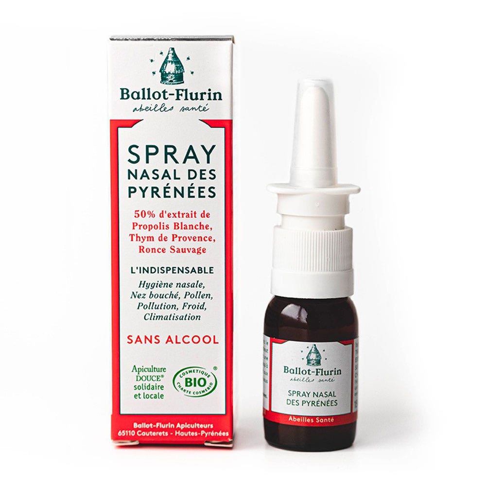 Ballot-Flurin Nose Spray Of The Pyrenees Daily Hygiene 15ml - Easypara