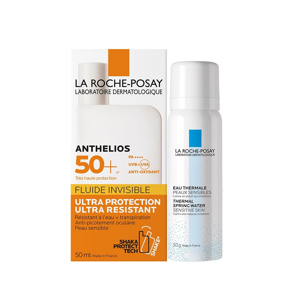 La Roche-Posay Posthelios Anthelios Shaka Fluid Spf50+ + Mini 50ml ...