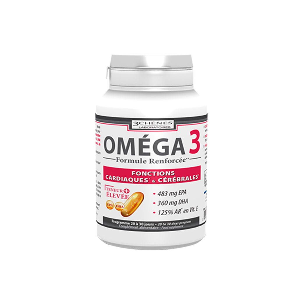 3 Chênes 3 Chenes Omega 3 60 Capsules - Easypara