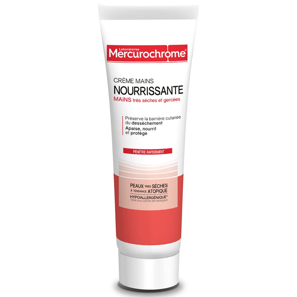 Mercurochrome Nourishing Hand Cream 75ml - Easypara