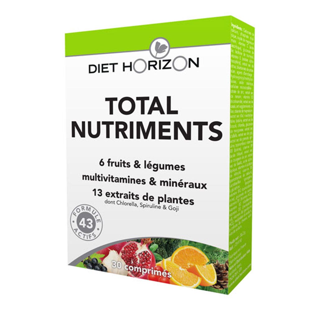 Diet Horizon Total Nutrients 30 Tablets - Easypara