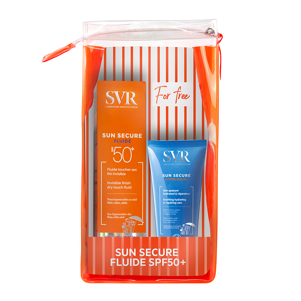 Svr Sun Secure Kit Fluid Spf50+ + After Sun Offered 50ml - Easypara