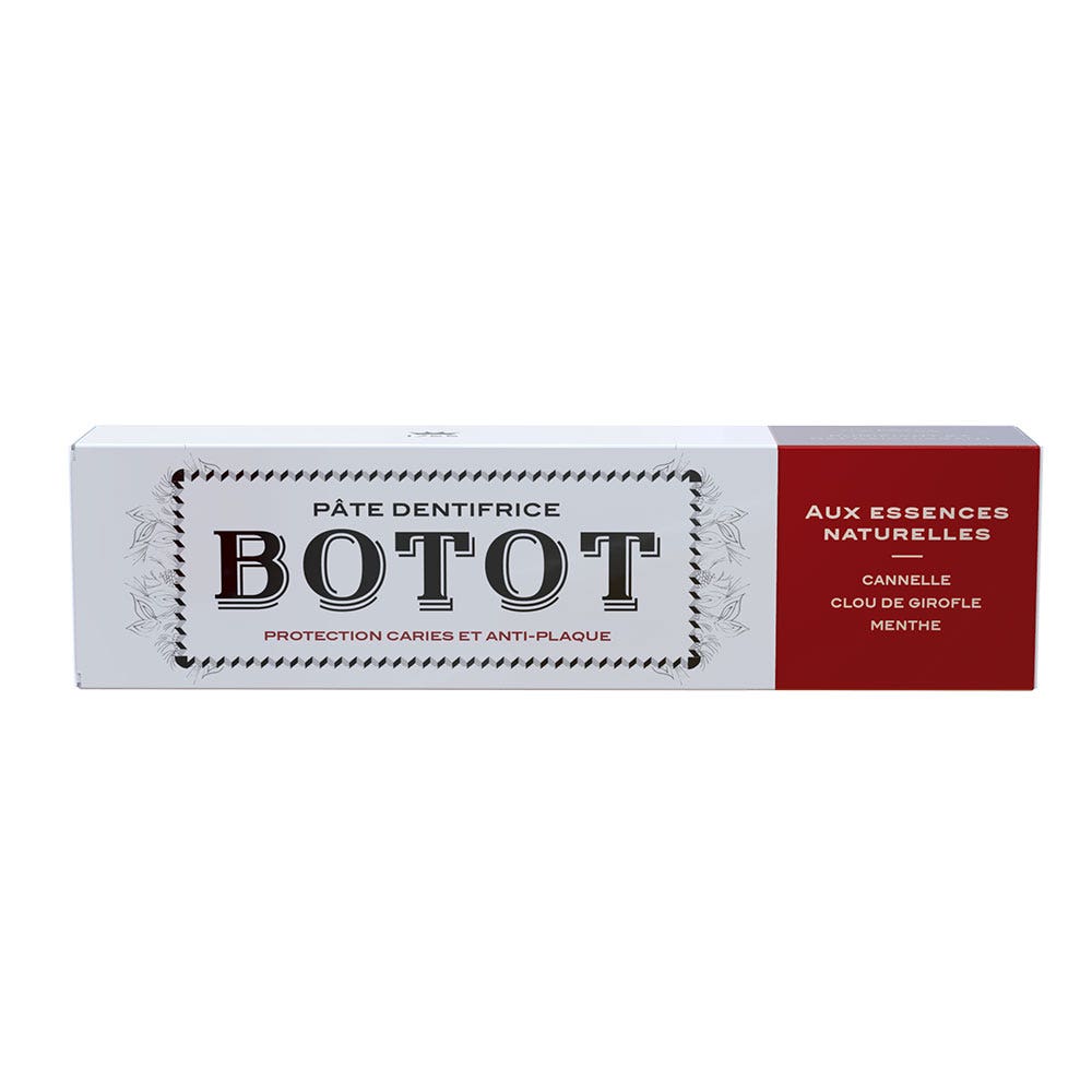 Botot Toothpaste With Natural Essences Tube 75ml - Easypara