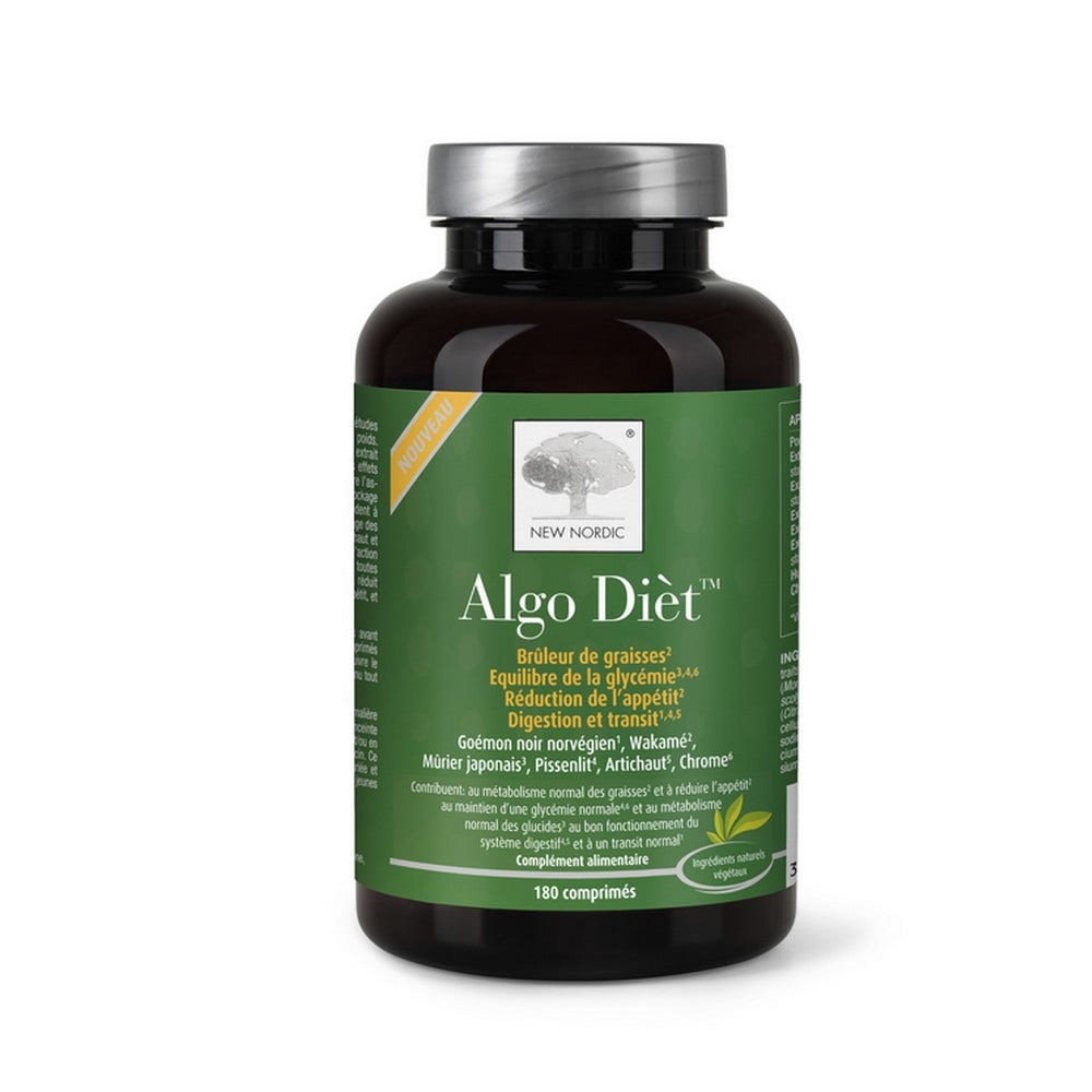New Nordic Algo Diet 180 Tablets Loss Weight And Detox 180 Comprimes ...