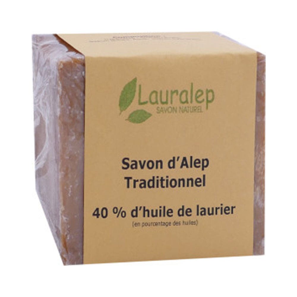 Lauralep Traditional Aleppo Soap 40% Laurel oil 200g - Easypara