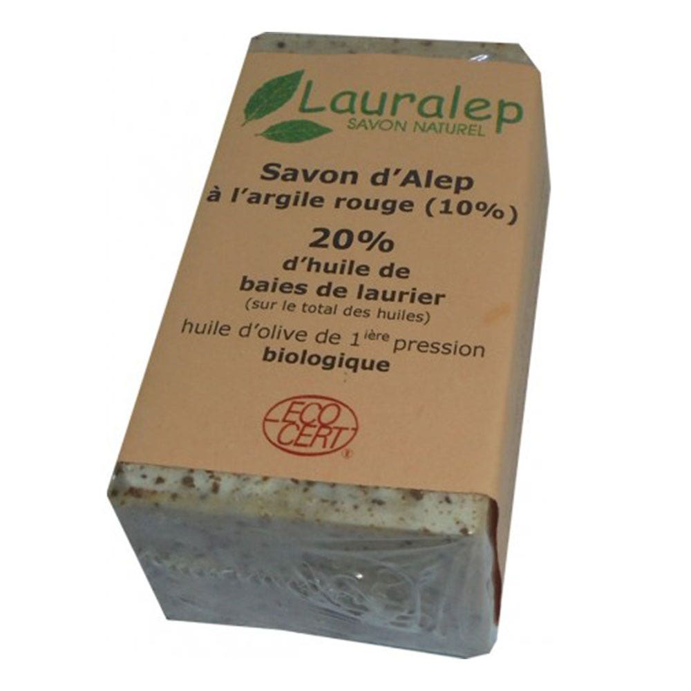 Lauralep Aleppo Soap 20% Laurel with Red Clay 150g - Easypara