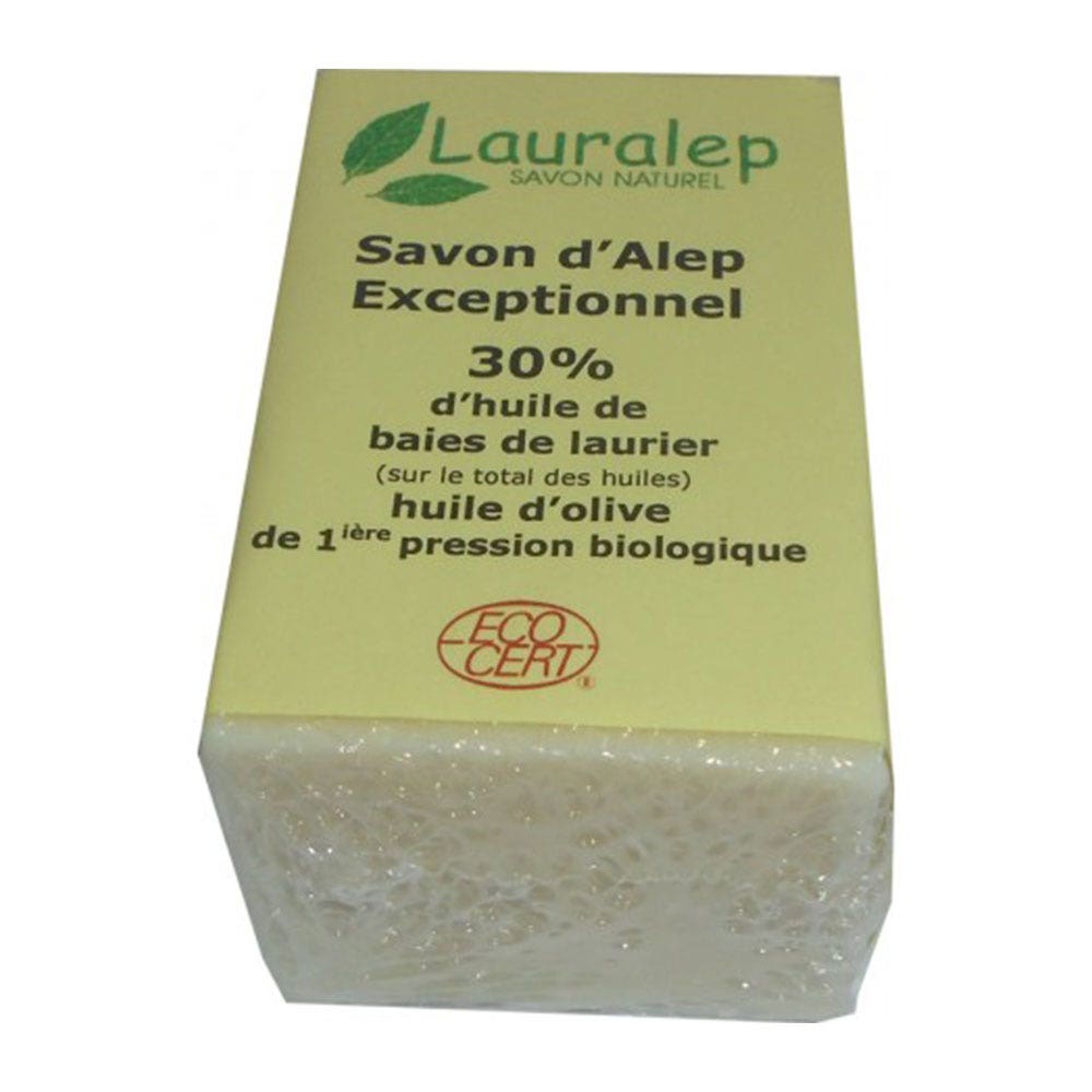 Lauralep Exceptional Aleppo Soaps 30% (in French) 150g - Easypara