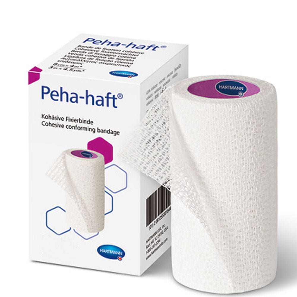 Hartmann Peha Haft Cohesive Strip 8cmx4m Latex-free x1 - Easypara