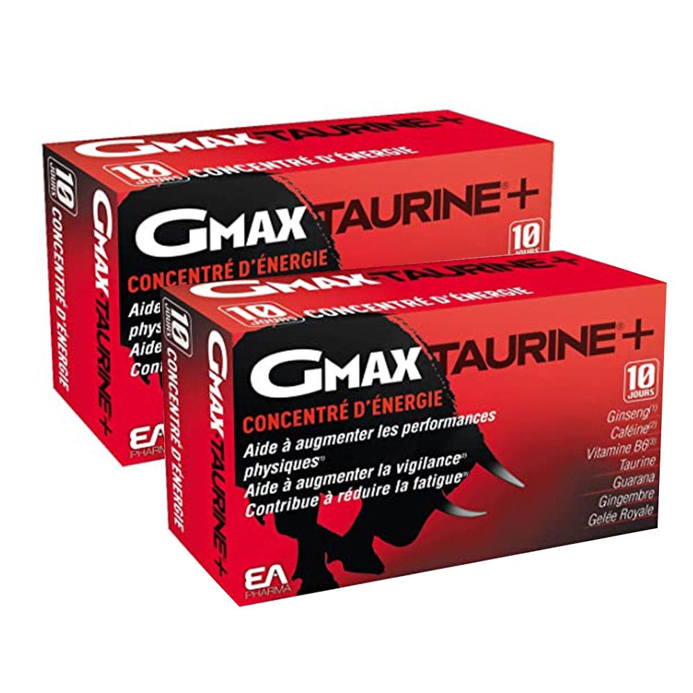 Ea Pharma Gmax Taurine+ 2x30 ampulas - Easypara