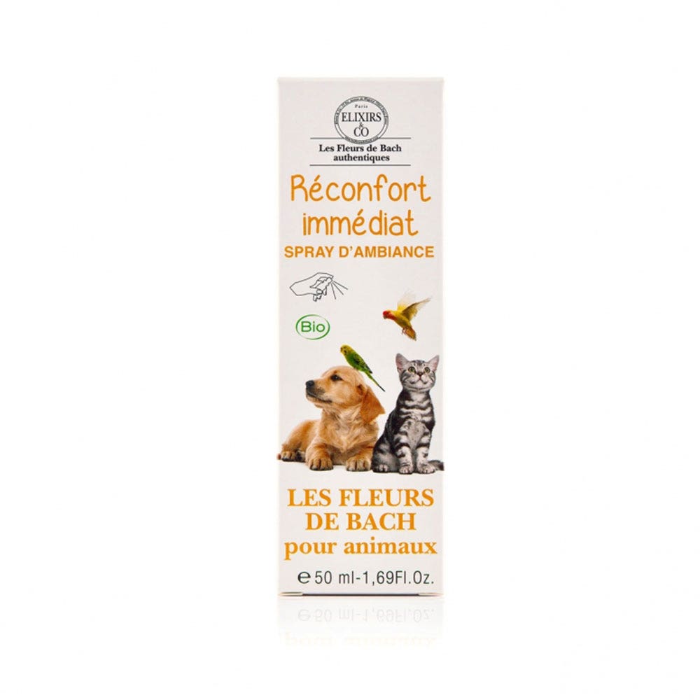 Elixirs & Co Organic Bach Flower Spray for Animals Immediate relief ...