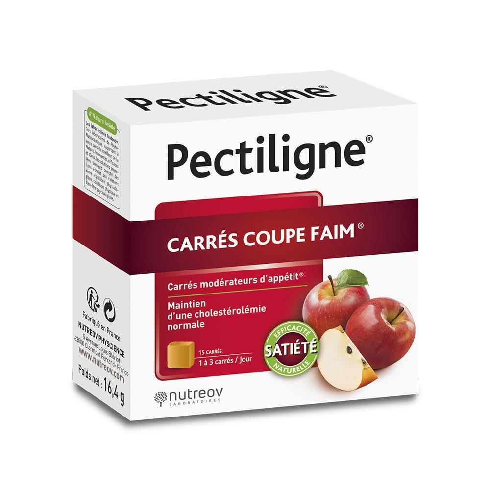 Nutreov Pectiligne Pectiligne Satiety Action 15 Lozenges x15 - Easypara