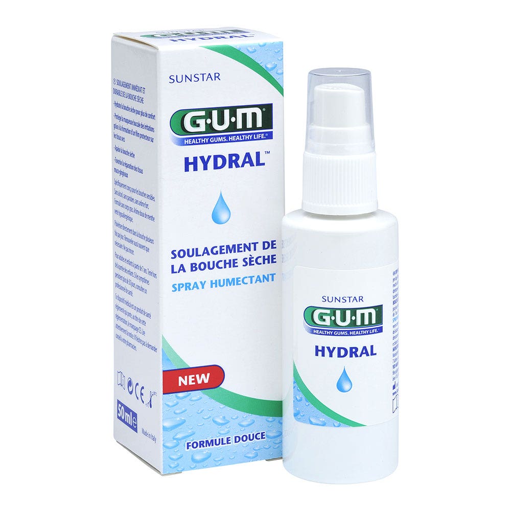 Gum Hydral Dry Mouth Humectant Spray 50 ml - Easypara