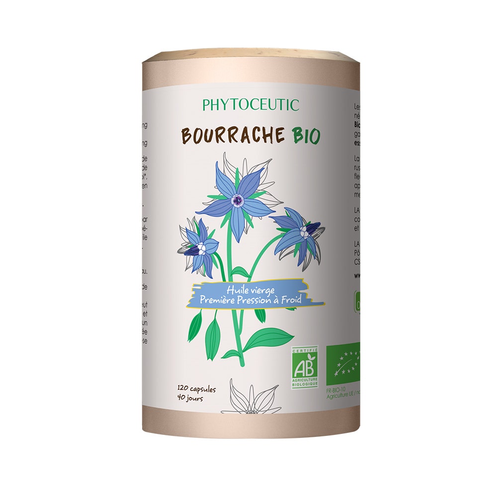 Phytoceutic Borage Oil Bio/ab 120 Capsules - Easypara