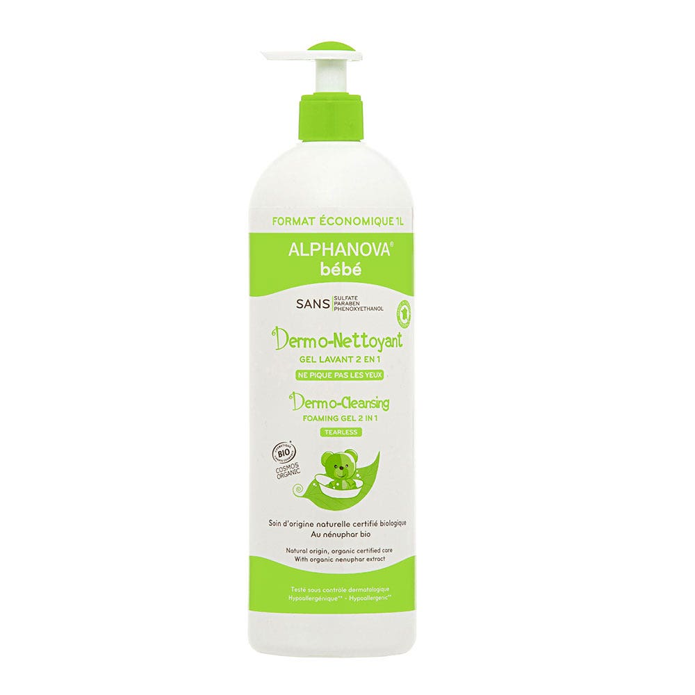 Alphanova Bébé Dermo-Cleansing Bath Bebe Bio Bebe 1l - Easypara