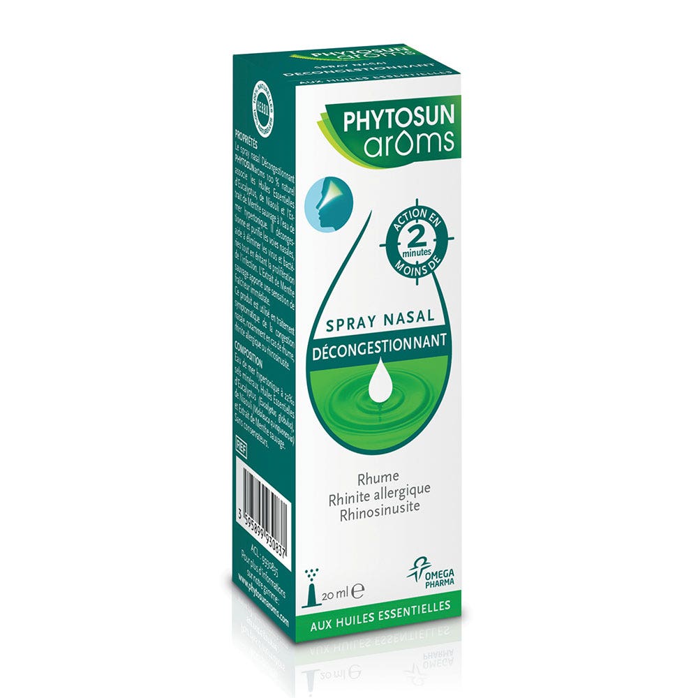Phytosun Aroms Decongestant Nasal Spray 20ml - Easypara