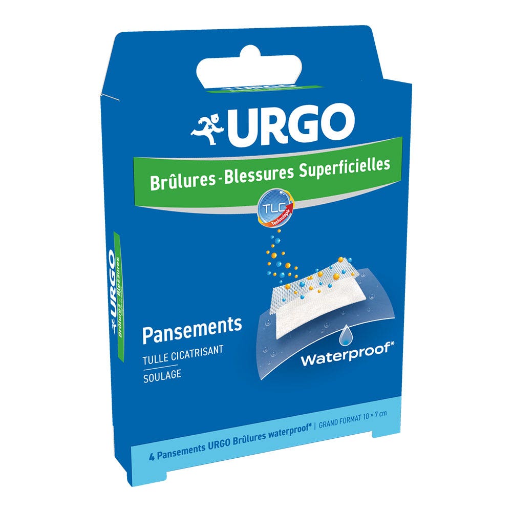 Urgo Waterproof Plasters x4 - Easypara