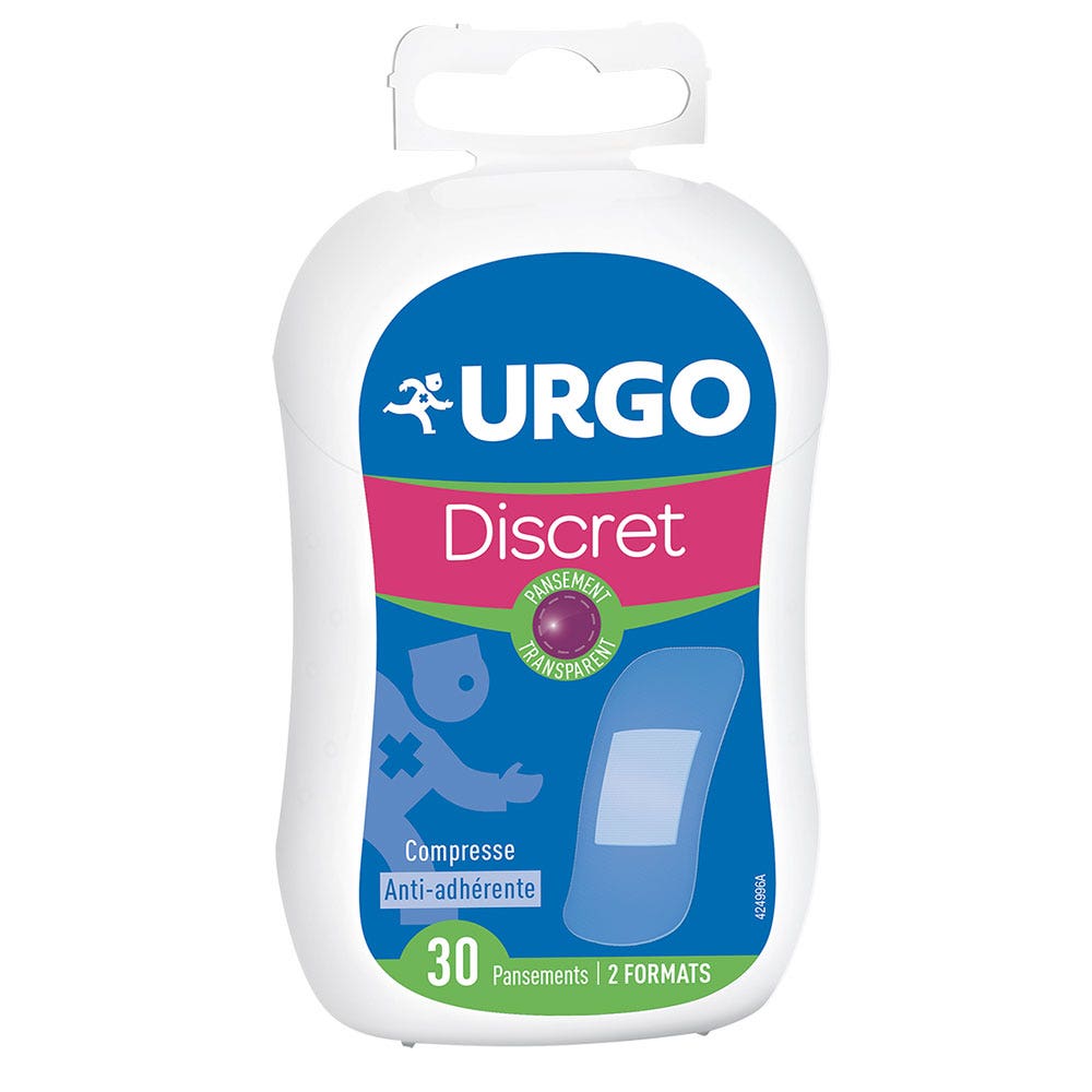 Urgo Adhesive Disinfectant Precut Bandage x30 - Easypara