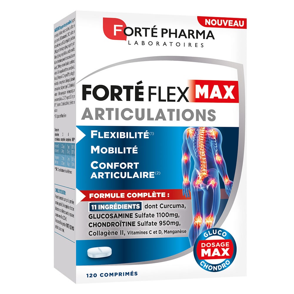 Forté Pharma Forté Flex Joints Flexibility and Mobility 120 tablets ...