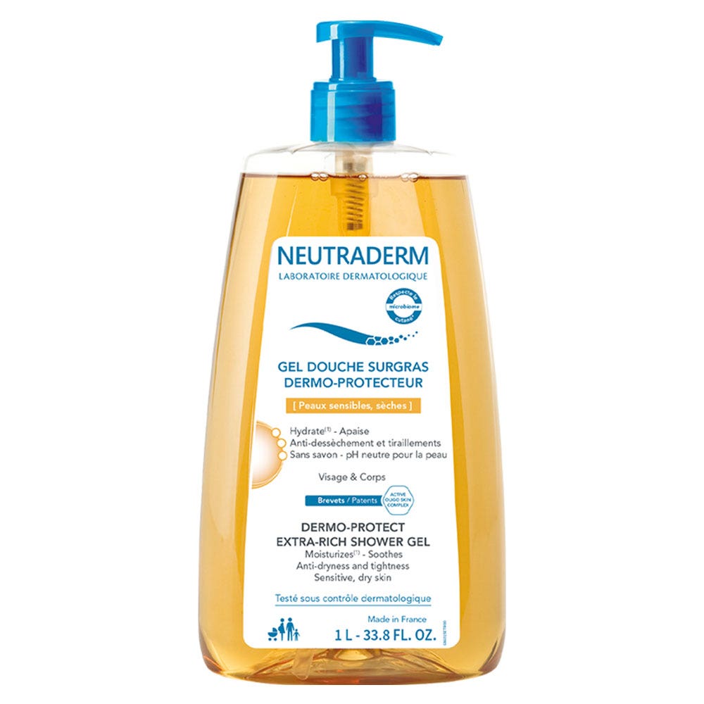 Neutraderm Extra Rich Shower Gel Dermo Protect Dry and Sensitive Skin ...