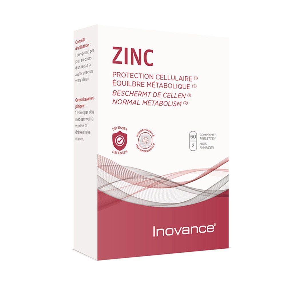 Inovance Zinc 60 tablets - Easypara