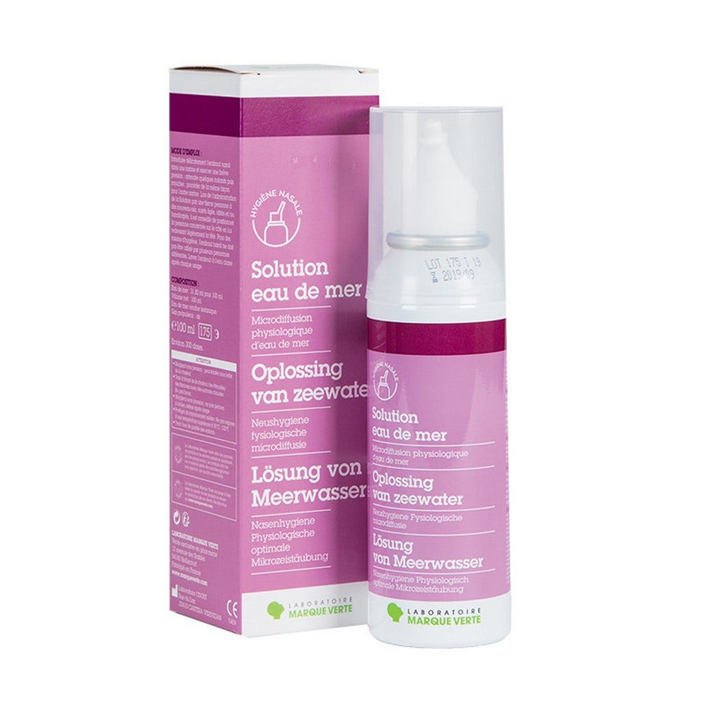 Marque Verte Seawater solution Microdiffusion 100ml - Easypara