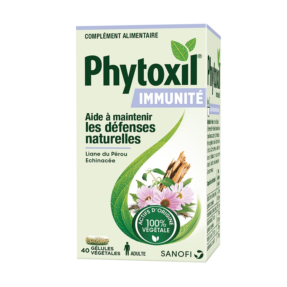 Sanofi Immunity 40 vegetarian capsules - Easypara