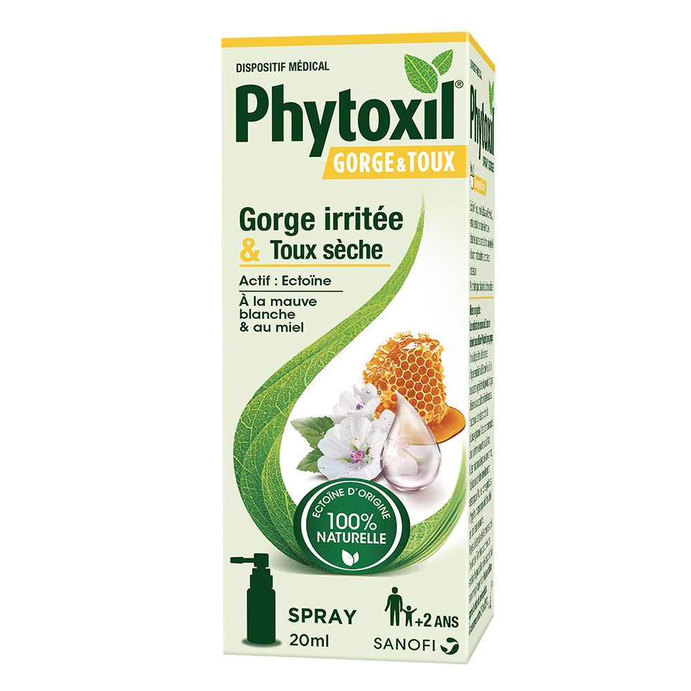 Sanofi Irritated throat and dry cough spray 20ml - Easypara