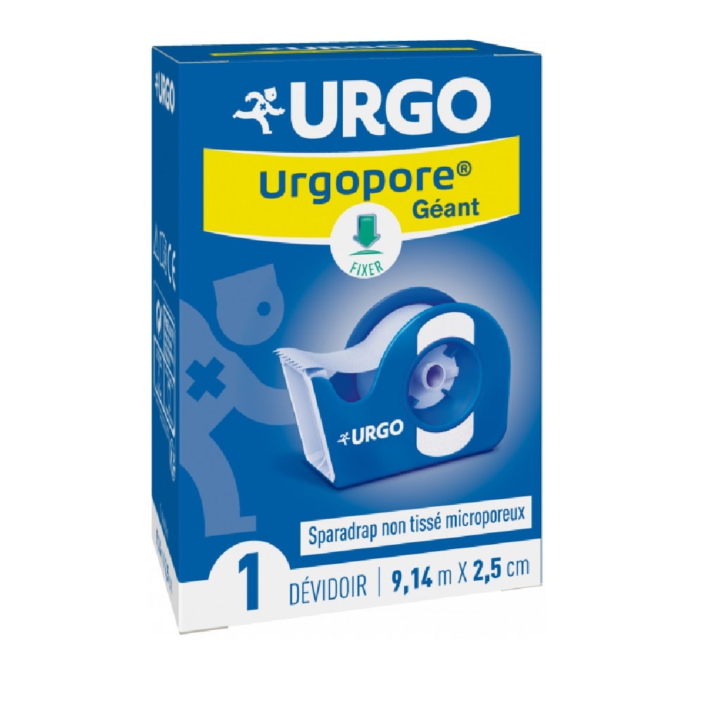 Urgo Urgopore Geant Micropore plaster 9.14m X 2.5cm x1 - Easypara
