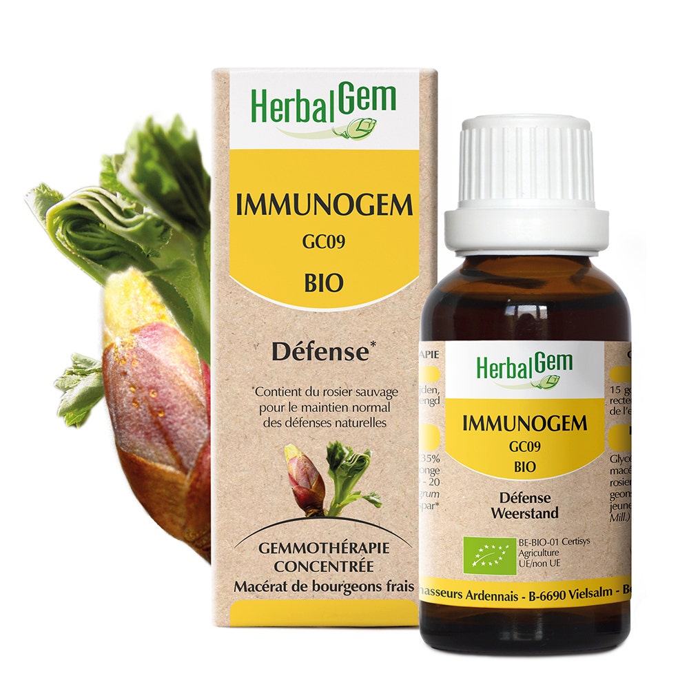 Herbalgem Gemmotherapy complexes Organic Immunogem GC09 Defense boost ...
