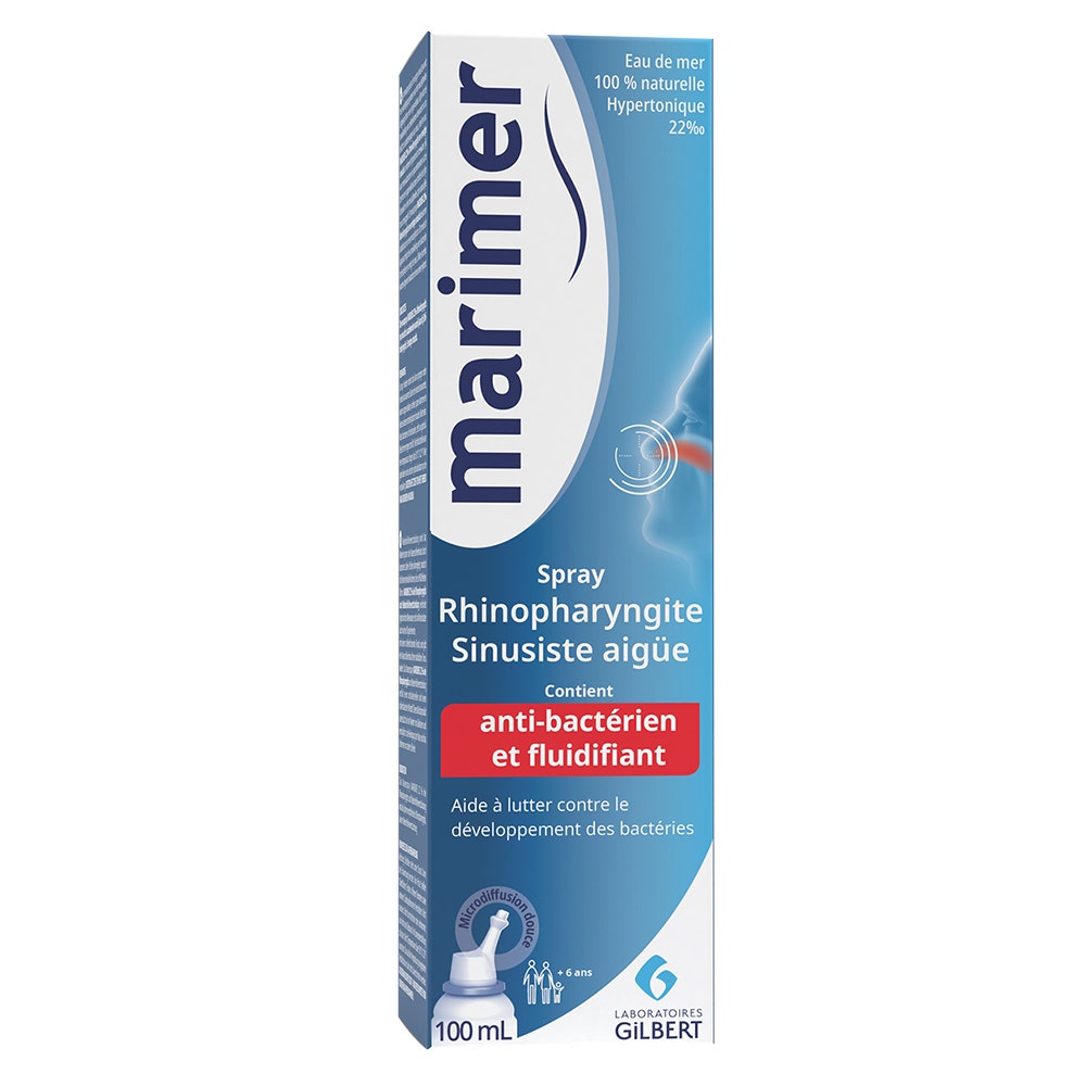 Marimer Spray Nasal Rhinopharyngitis And Sinusitis 100ml - Easypara