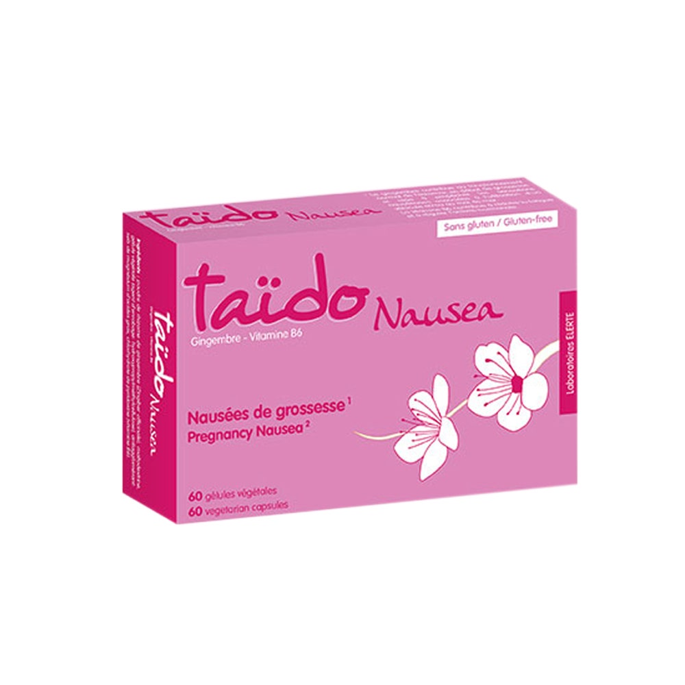 Taïdo Nausea Pregnancy Nausea 60 vegetarian capsules - Easypara