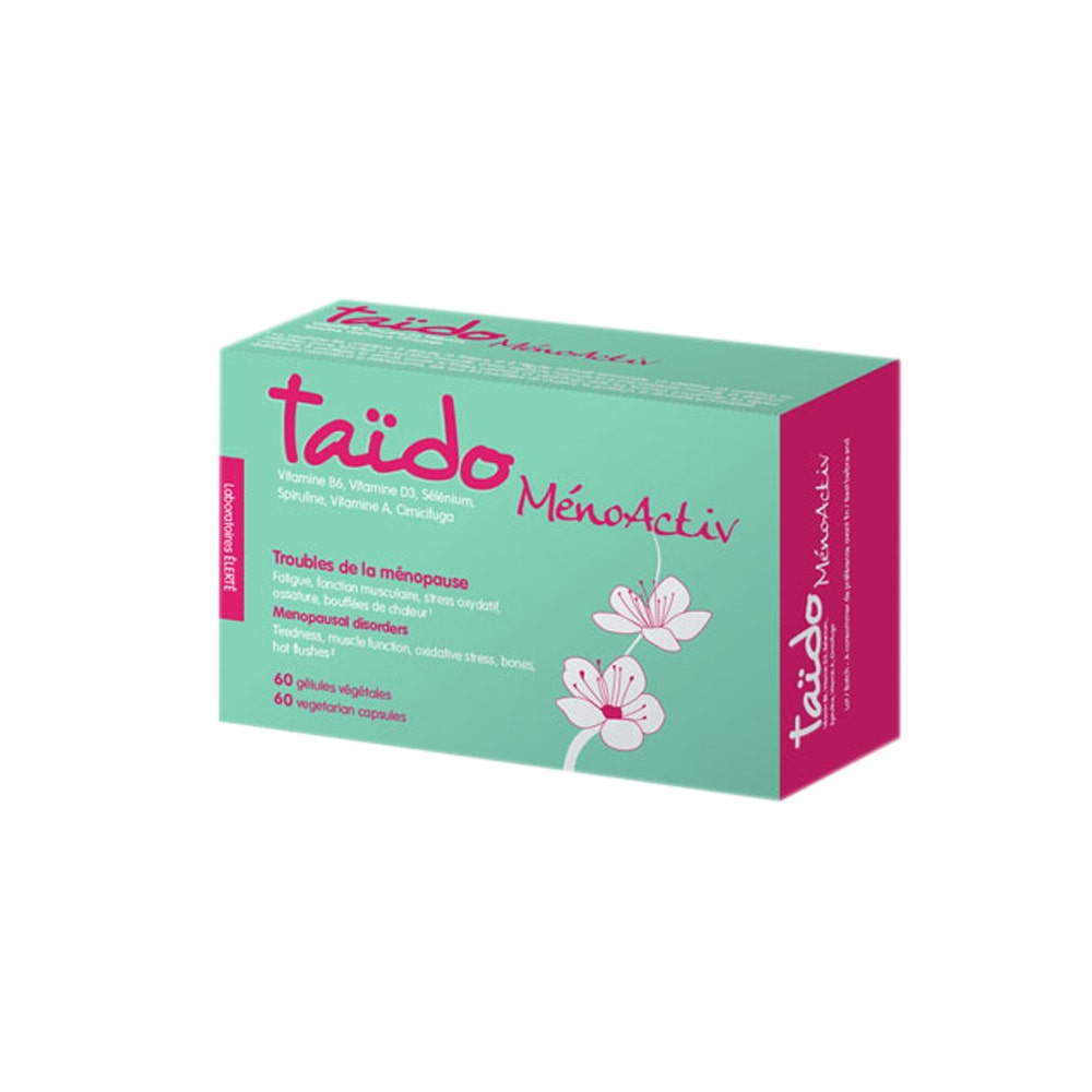 Taïdo MenoActiv Menopausal Disorders 60 vegetarian capsules - Easypara