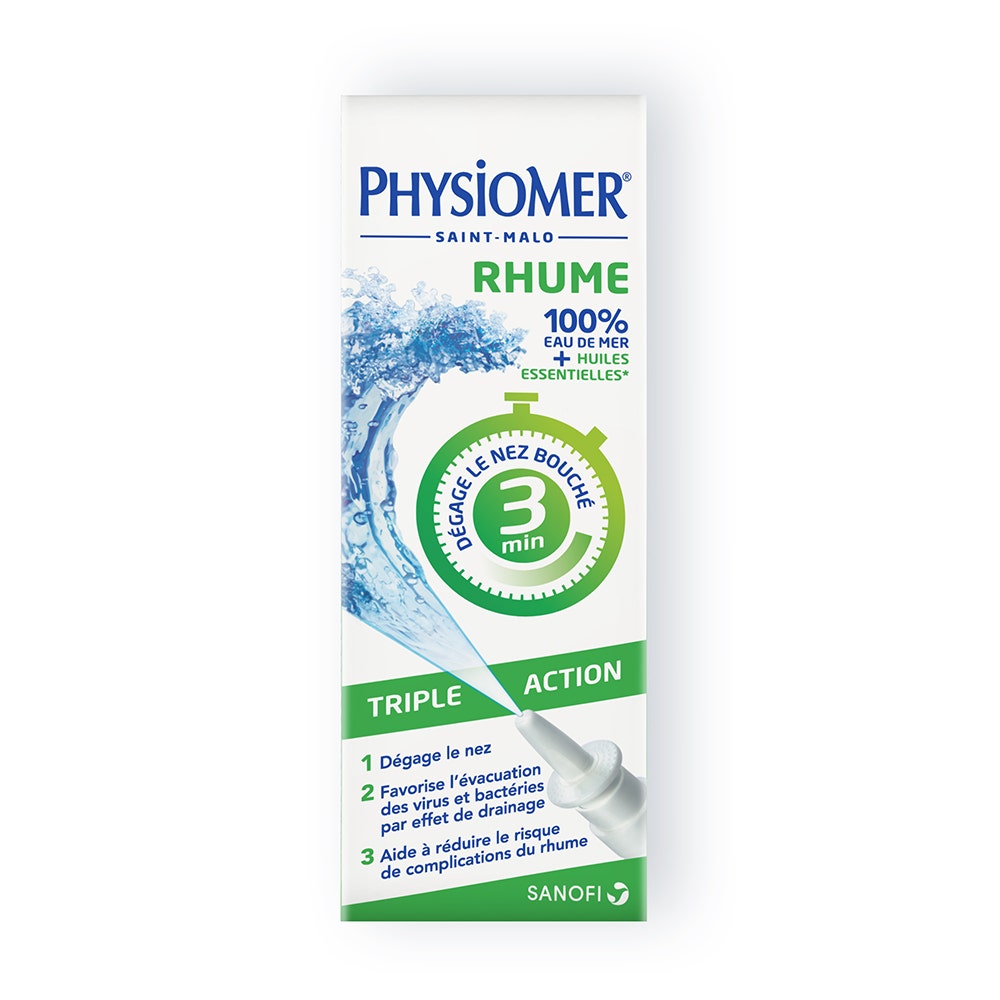 Physiomer Triple Action Nasal Spray 20ml - Easypara