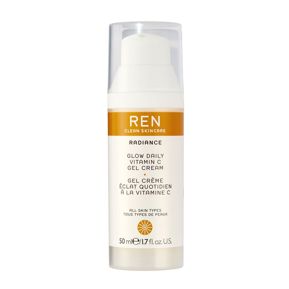 REN Clean Skincare Radiance Daily use Radiance Cream Gel with Vitamin C ...