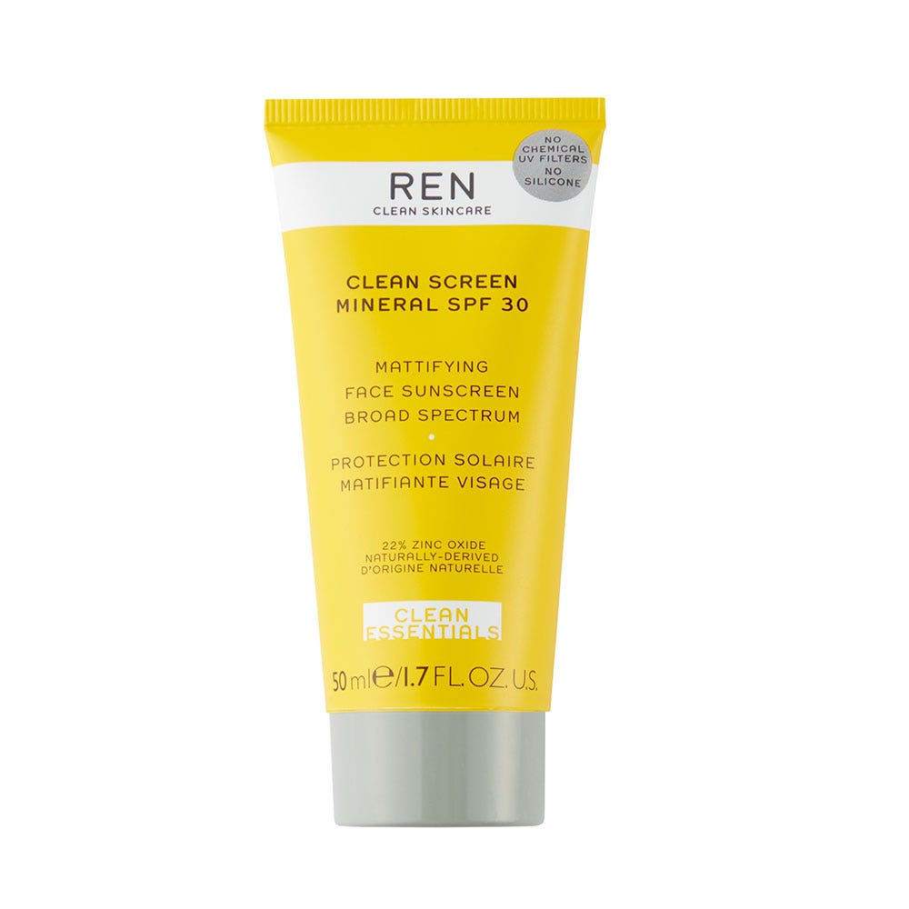 REN Clean Skincare Protection Solaire Matifiante Visage SPF30 50ml ...