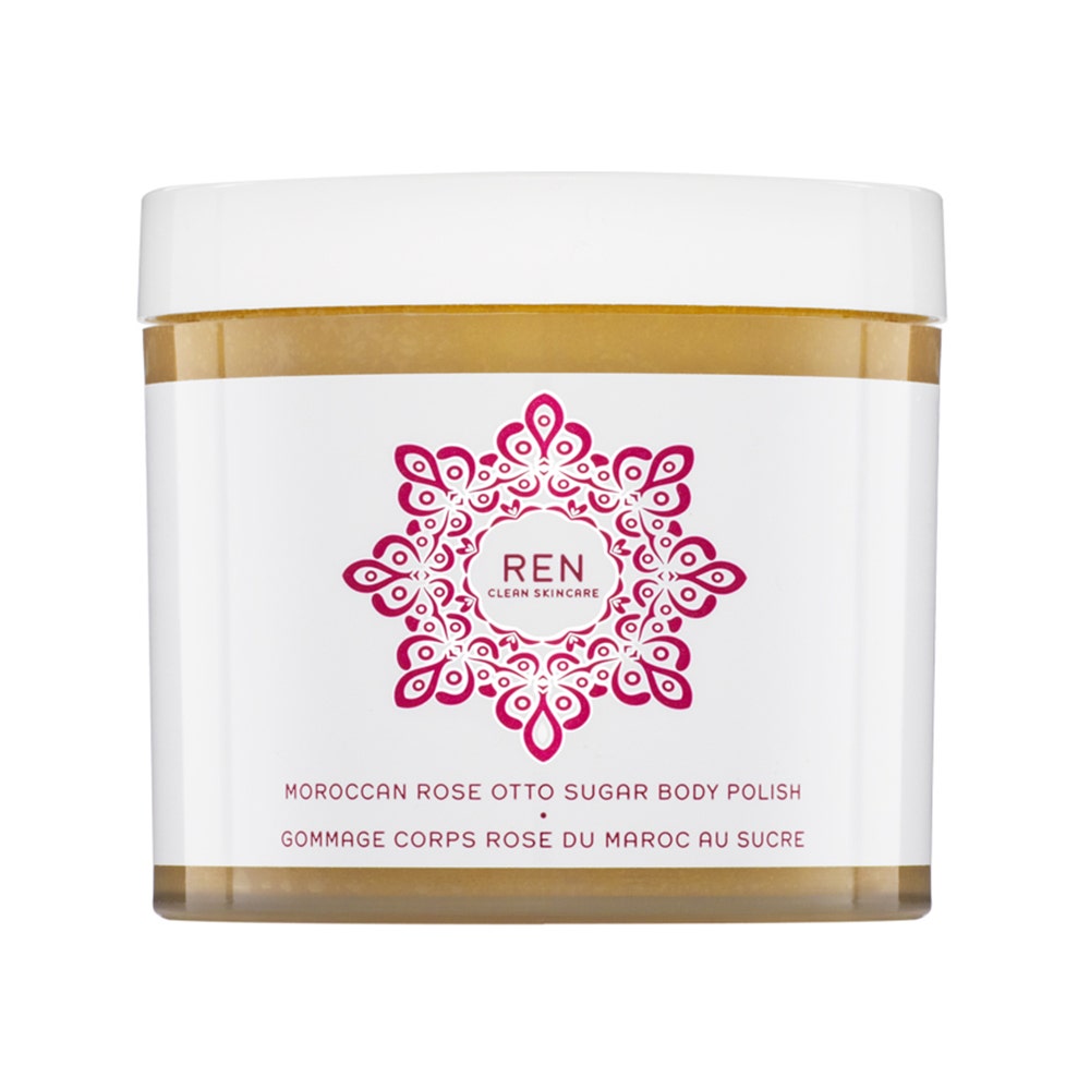 REN Clean Skincare Rose du Maroc Sugar Body Scrubs 330ml - Easypara