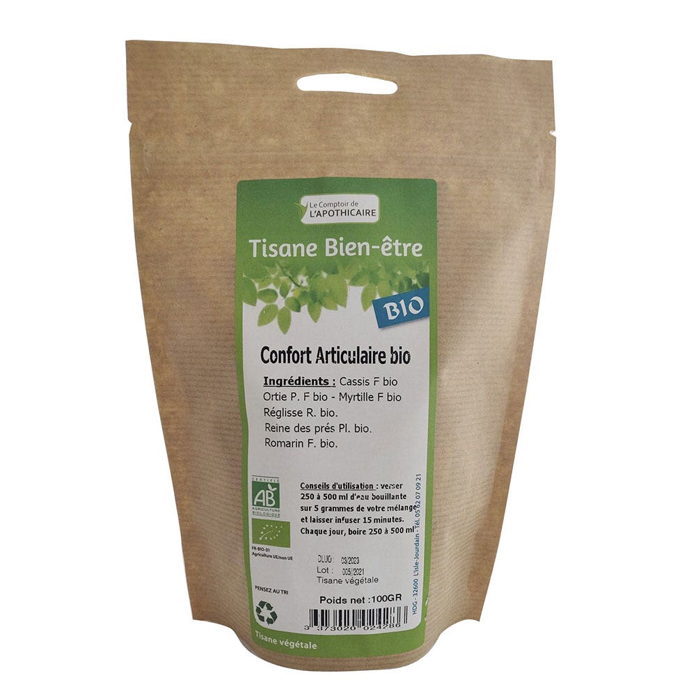 Le Comptoir de l'Apothicaire Organic Joint Comfort Herbal Tea 50g ...