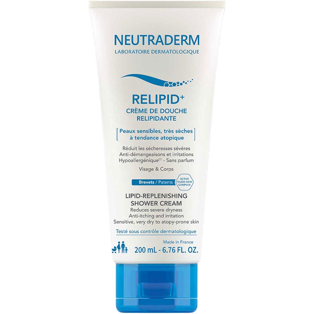 Relipid+ Lipid-Relaxing Shower Cream 200ml-Sensitive Skin Neutraderm ...