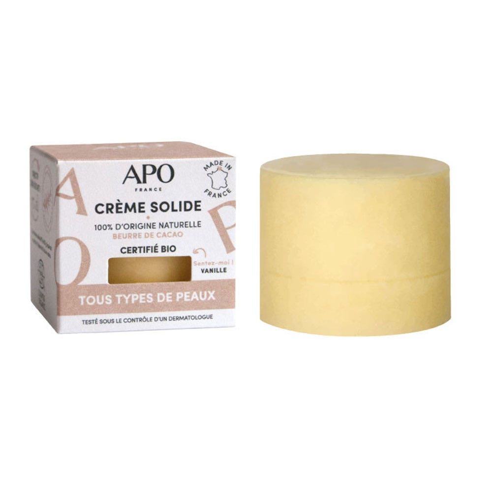 APO France 8 in 1 organic solid cream 50g - Easypara