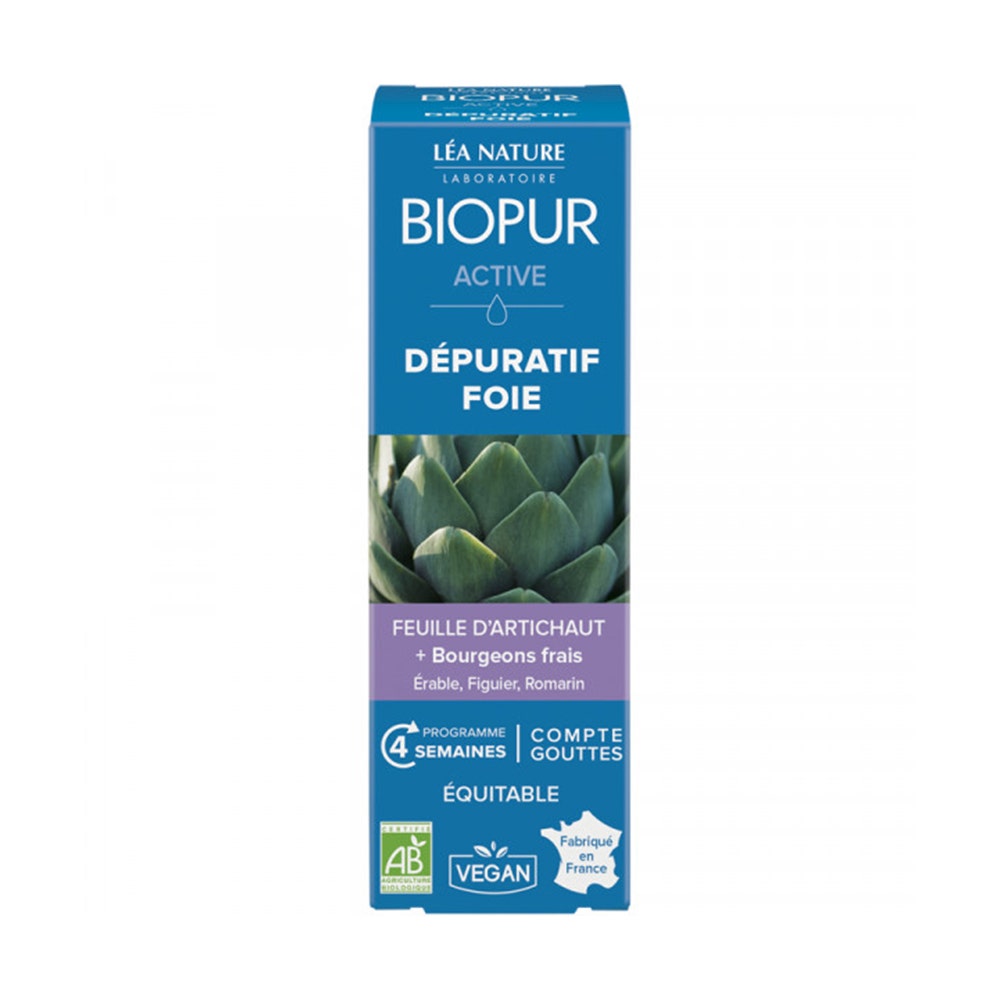 Biopur Active Organic Liver Depurative Dropper 30ml - Easypara